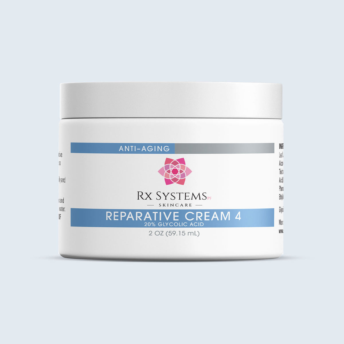 Reparative Cream 4 | 20% Glycolic Acid Cream | RX Systems PF